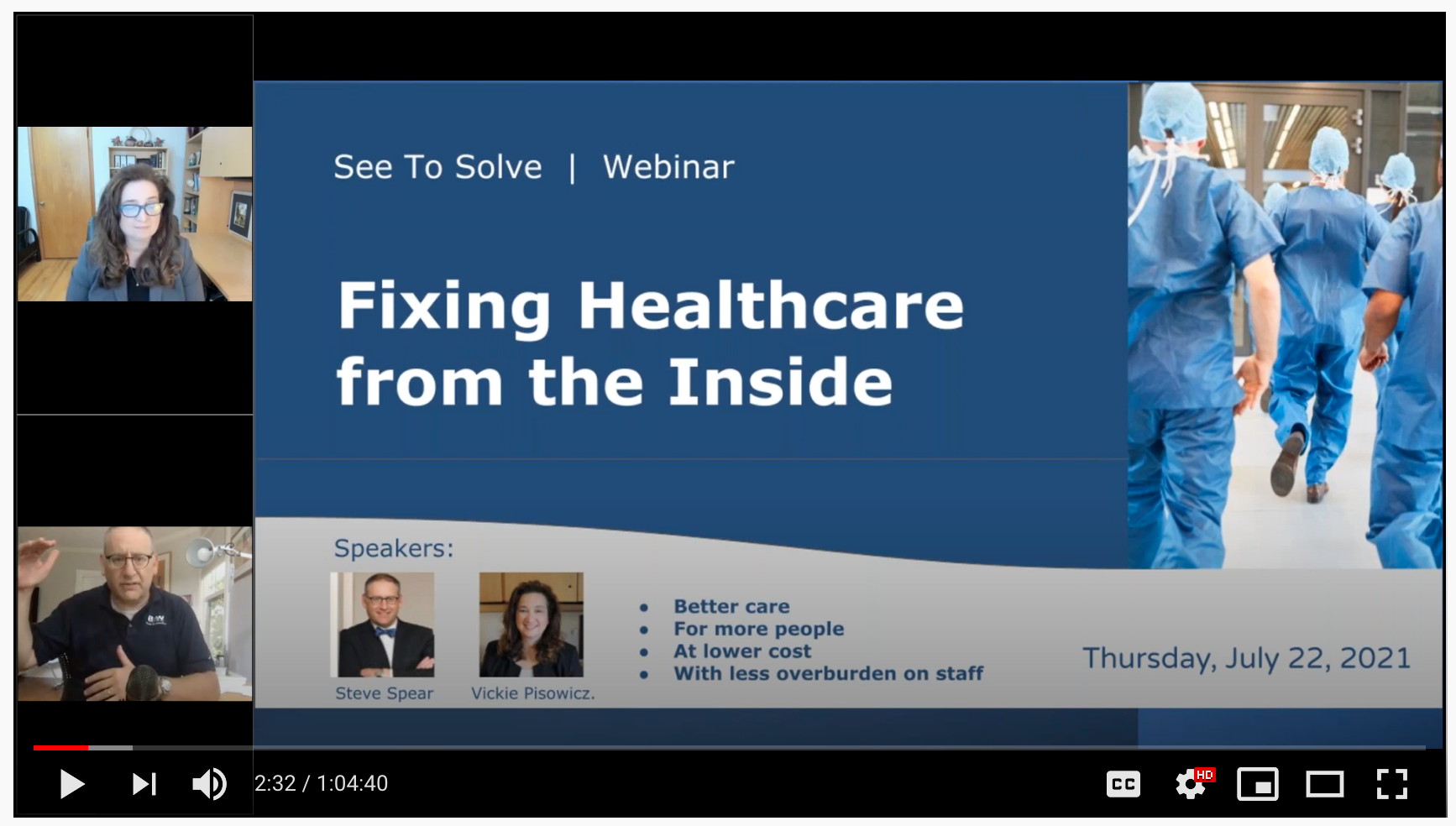 Fixing Healthcare from the Inside